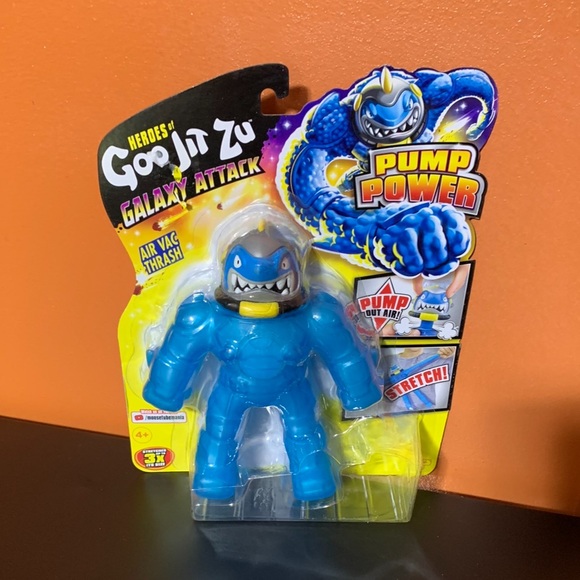 Toys | Goo Jit Zu Galaxy Attack Pump Power Shark | Poshmark